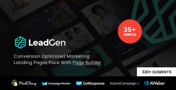 Free LeadGen – Multipurpose Marketing Landing Page Pack with HTML ...