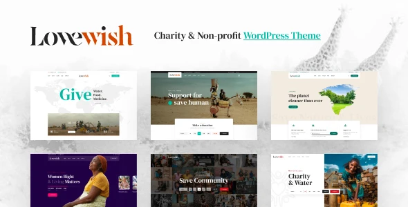 Download Lovewish – Nonprofit & Charity Nulled Template Free - The ...